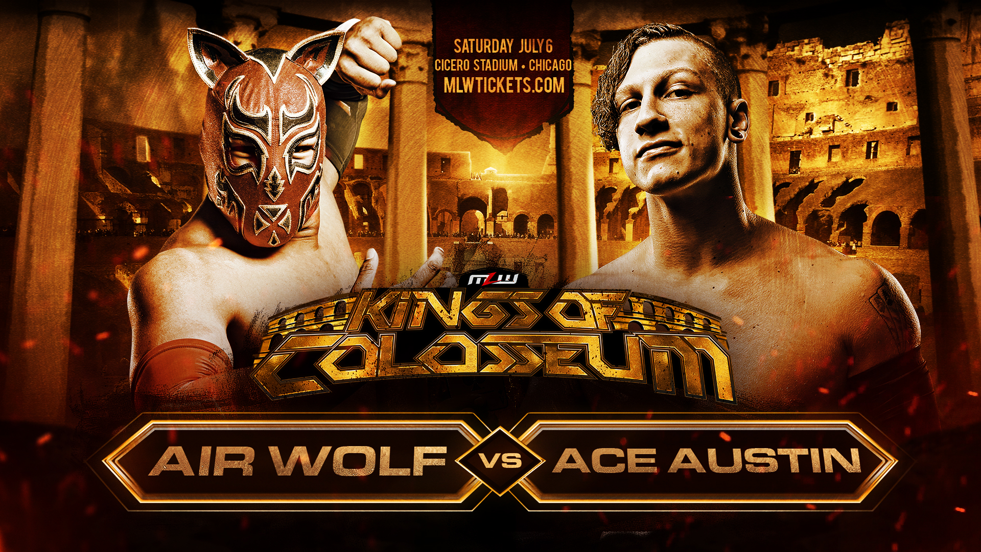 Air Wolf vs. Ace Austin