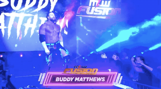 Buddy Matthews entreance